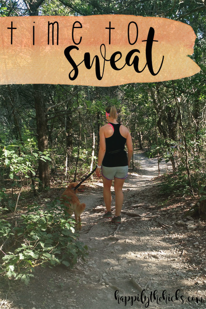 Time to Sweat and Making Goals - Happily the Hicks